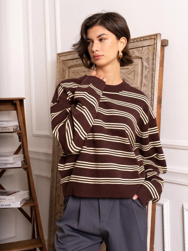 Erica Brown Jumper - Se7en Clothing Limavady